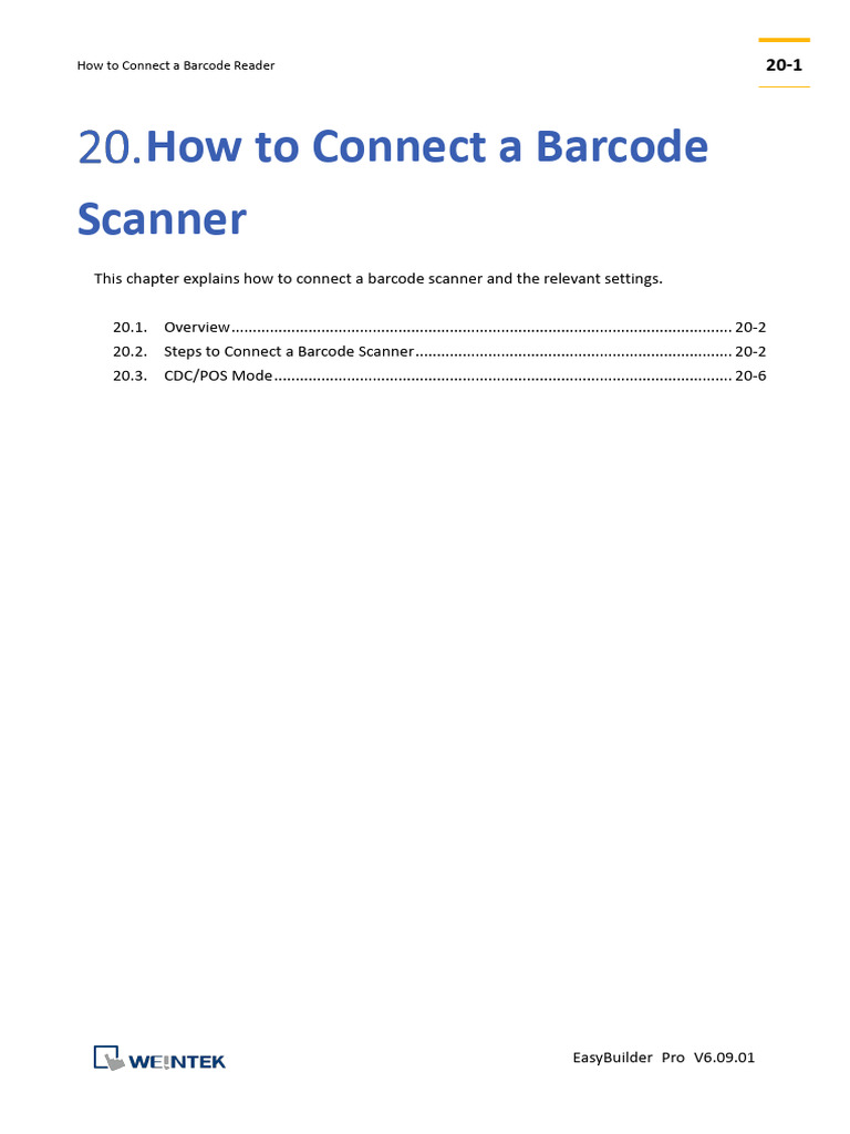 Chapter 20 How To Connect Barcode Reader PDF | PDF | Barcode | Image ...