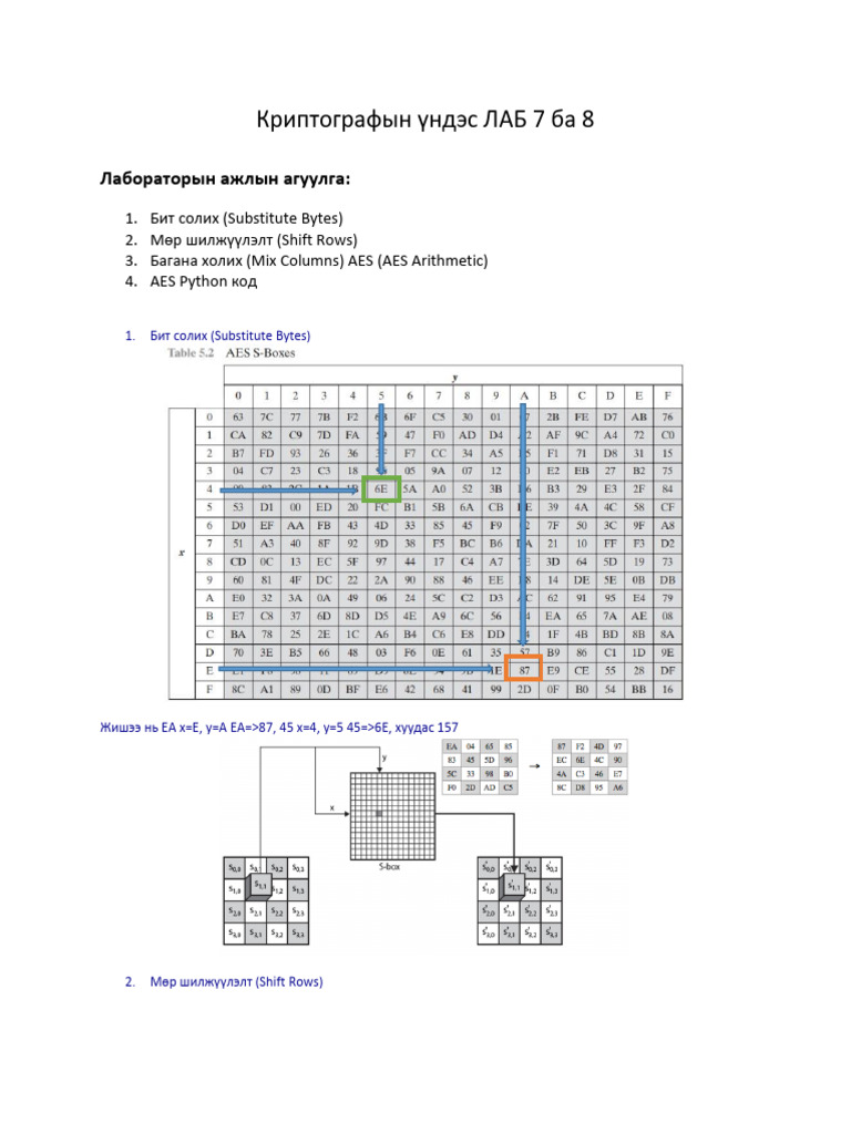 Crypto New Lab7 8 Zaavar | PDF