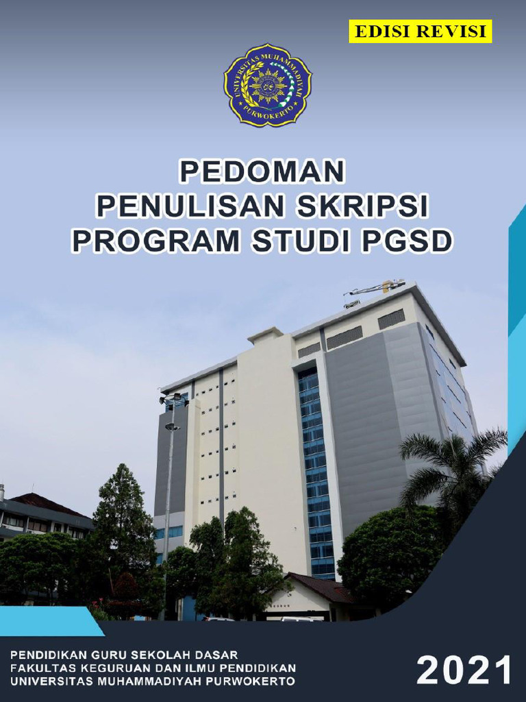 Panduan Skripsi PGSD UMP 2021 | PDF