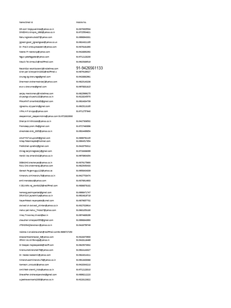 Doctors Data PDF Free | PDF