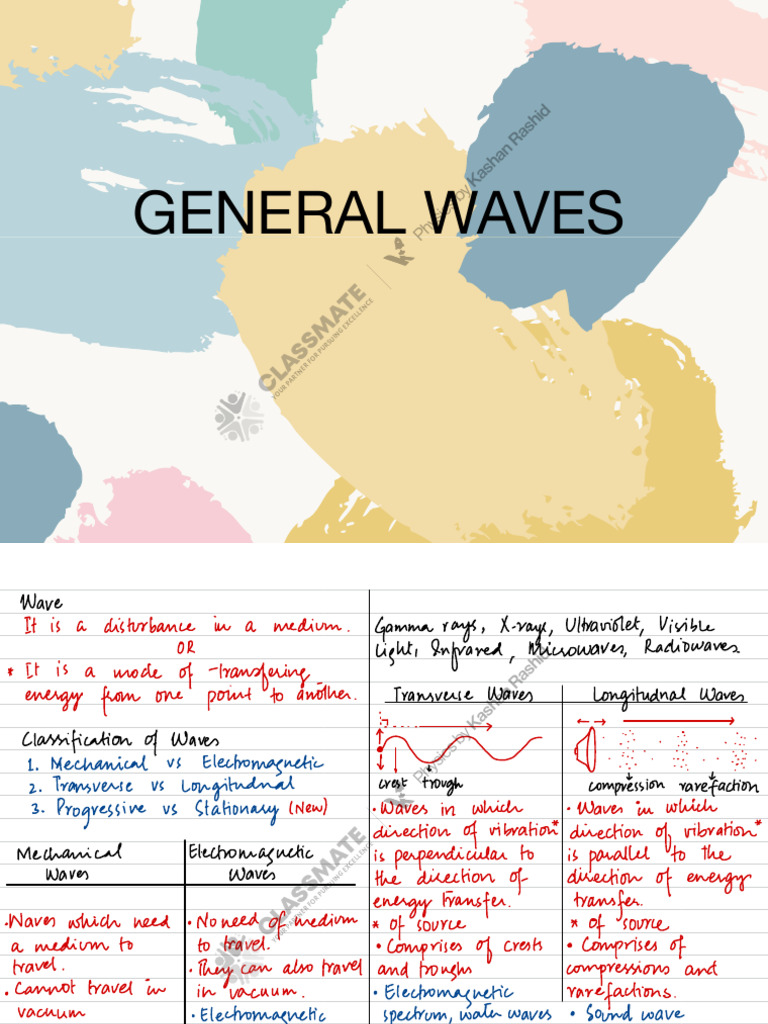 General Waves | PDF | Waves | Electromagnetic Radiation