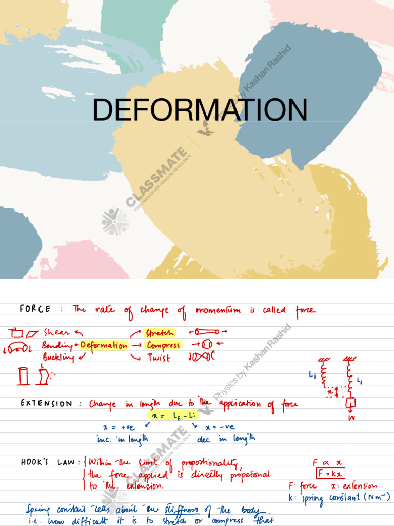 Deformation | PDF