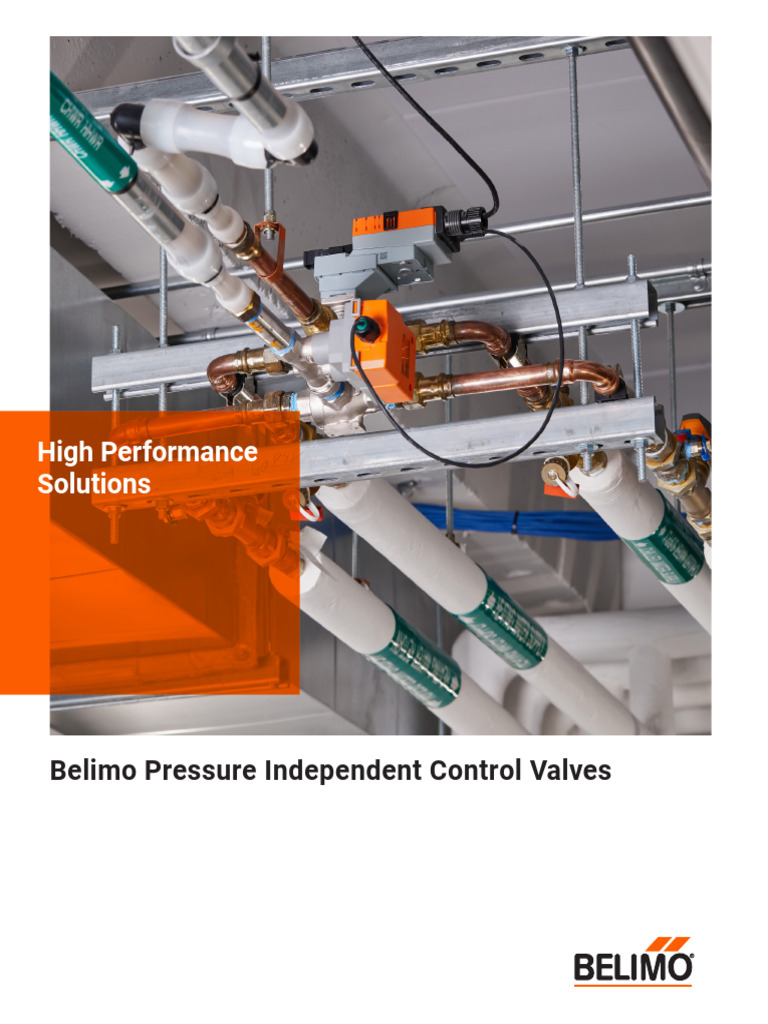 belimo_piv_brochure_en-us | PDF | Valve | Manufactured Goods