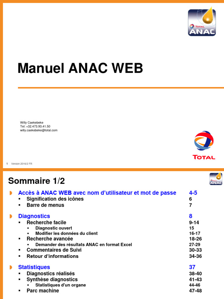 Guide Utilisateur ANAC WEB | PDF | Internet | Internet et Web