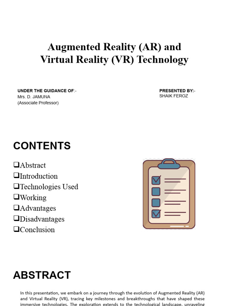 Augmented Reality | PDF | Virtual Reality | Augmented Reality