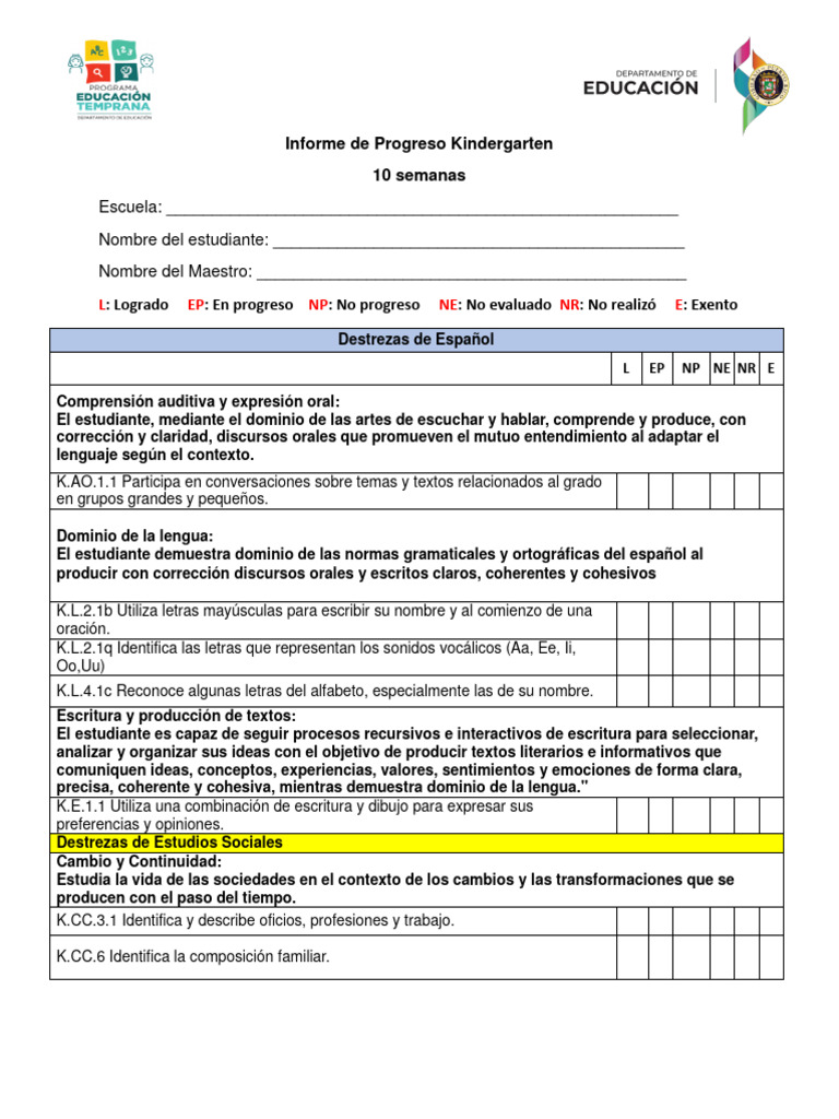Informe de Progreso K | PDF | Importar | Science