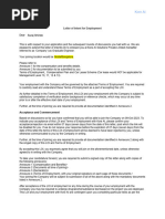 Microsoft Offer Letter | PDF | Salary | Executive Compensation