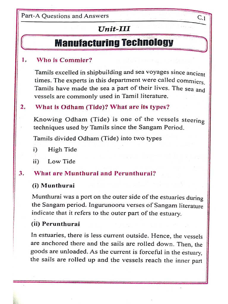 Unit-3 Part-A Questions | PDF