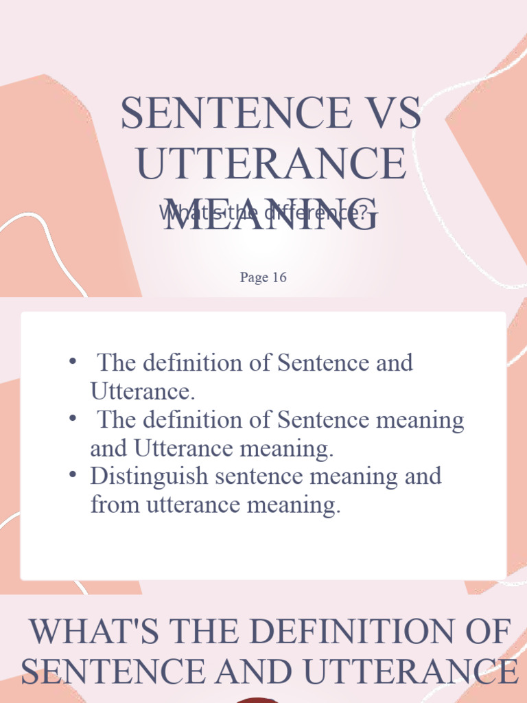 Neutral Modern Speech vs. Language Presentation | PDF | Word | Sentence ...