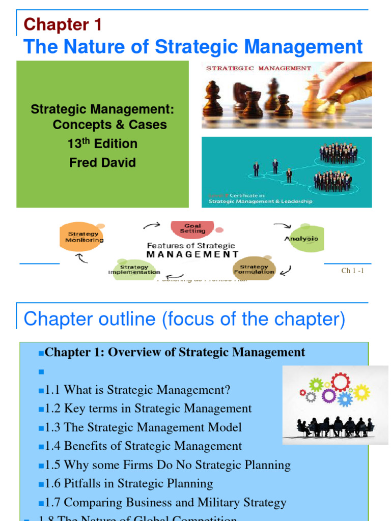 Mgt657 Chap1-5 | PDF | Strategic Management | Weighted Arithmetic Mean