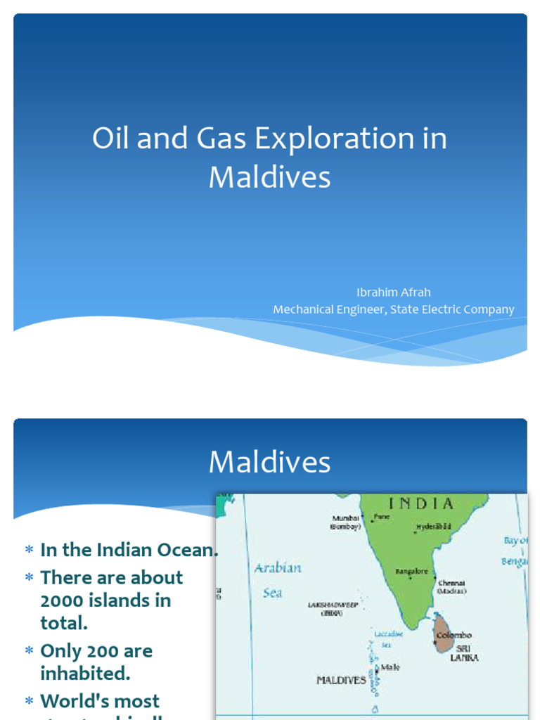 Oil and Gas Exploration in Maldives by Ibrahim Afrah | PDF | Petroleum ...