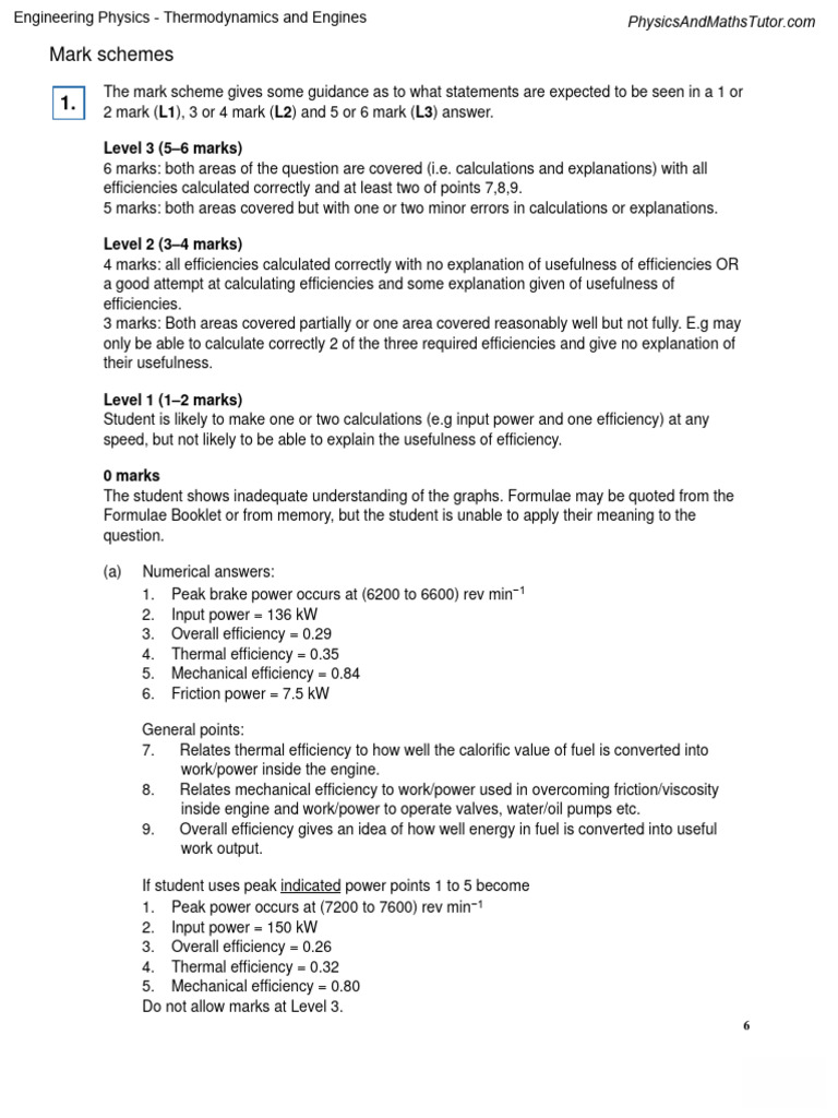 11 2 Thermodynamics And Engines Ms Pdf Internal Combustion Engine