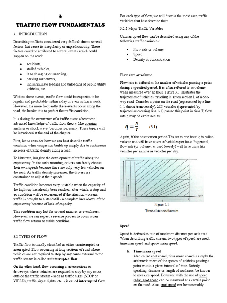 Traffic Flow Analysis Guide | PDF | Traffic | Traffic Congestion