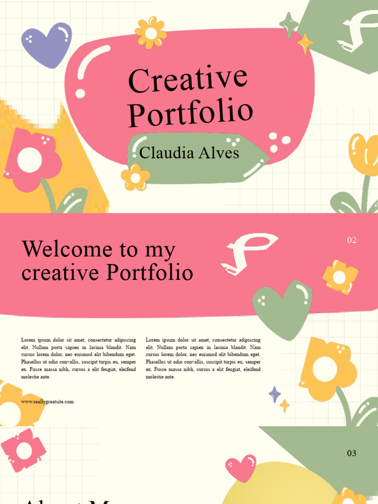 Claudia Alves Creative Portfolio | PDF