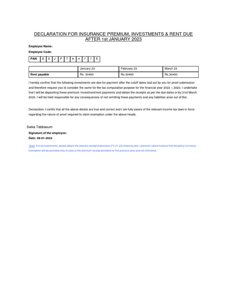 Tax Proof Forms | PDF | Finance & Money Management