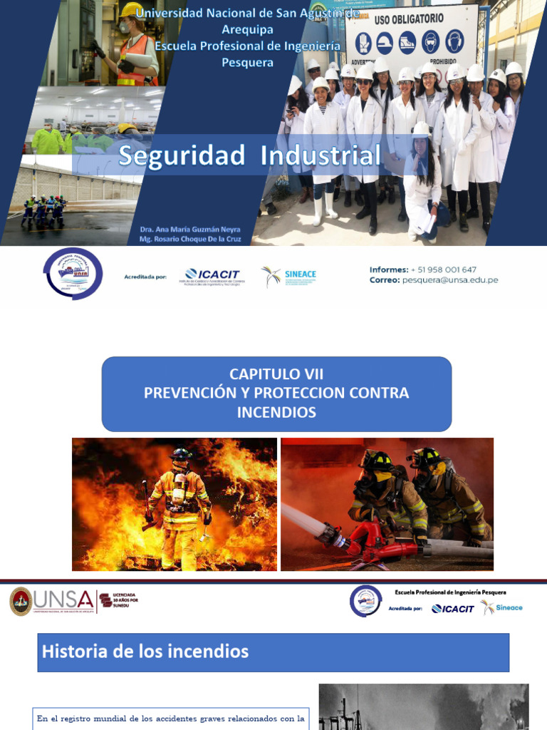 Cap. 7. Prevención y Proteccion Contra Incendios | PDF | Combustión | Agente oxidante