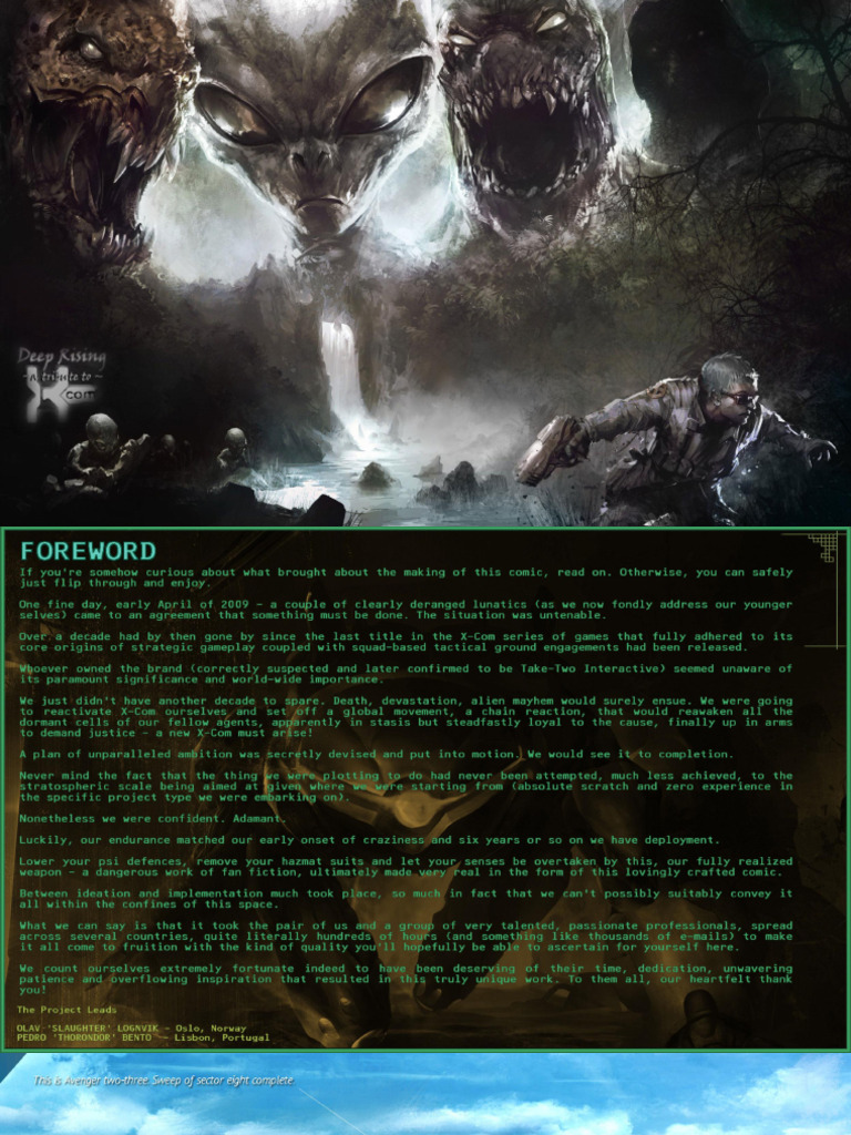 Deep Rising Comic | PDF