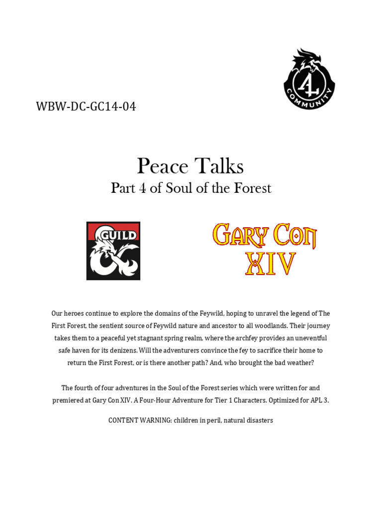 DC WBW Gc14 04 Final v2 | PDF | Wizards Of The Coast | Forests