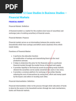 Financial Management Case Studies Analysis | PDF | Dividend | Debt
