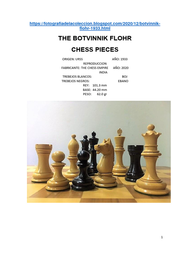 Botvinnik-Flohr 1933 | PDF | Ajedrez | Juegos de mesa tradicionales