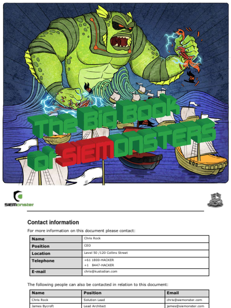 Big Book of Monsters | Download Free PDF | Computer Engineering | Information Technology