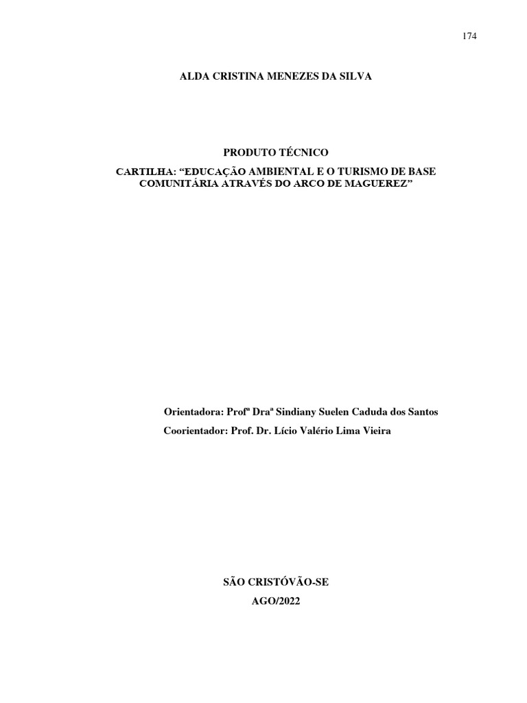 Alda Cristina Menezes Silva-Cartilha | PDF | Vantagem competitiva