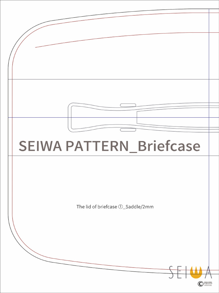 Seiwa Free Pattern - Briefcase | PDF