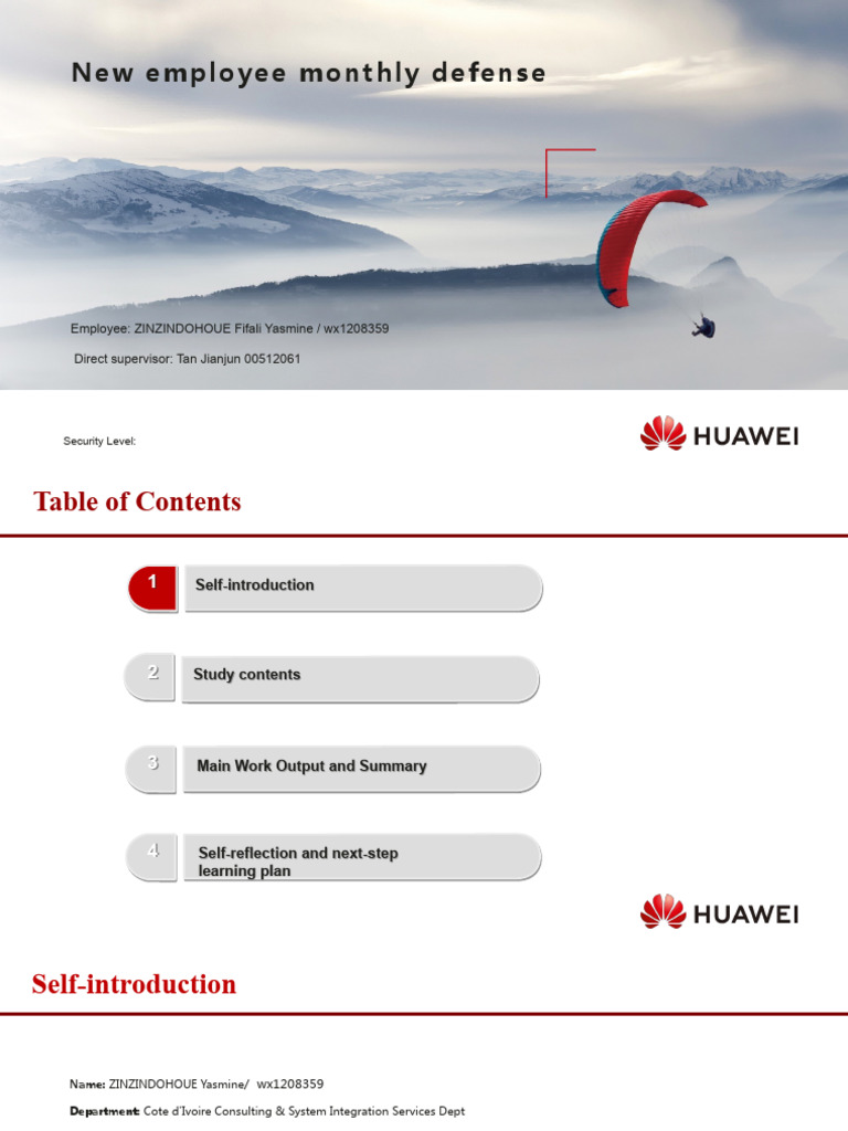 Final Defense Huawei | PDF | Computer Network | Wireless