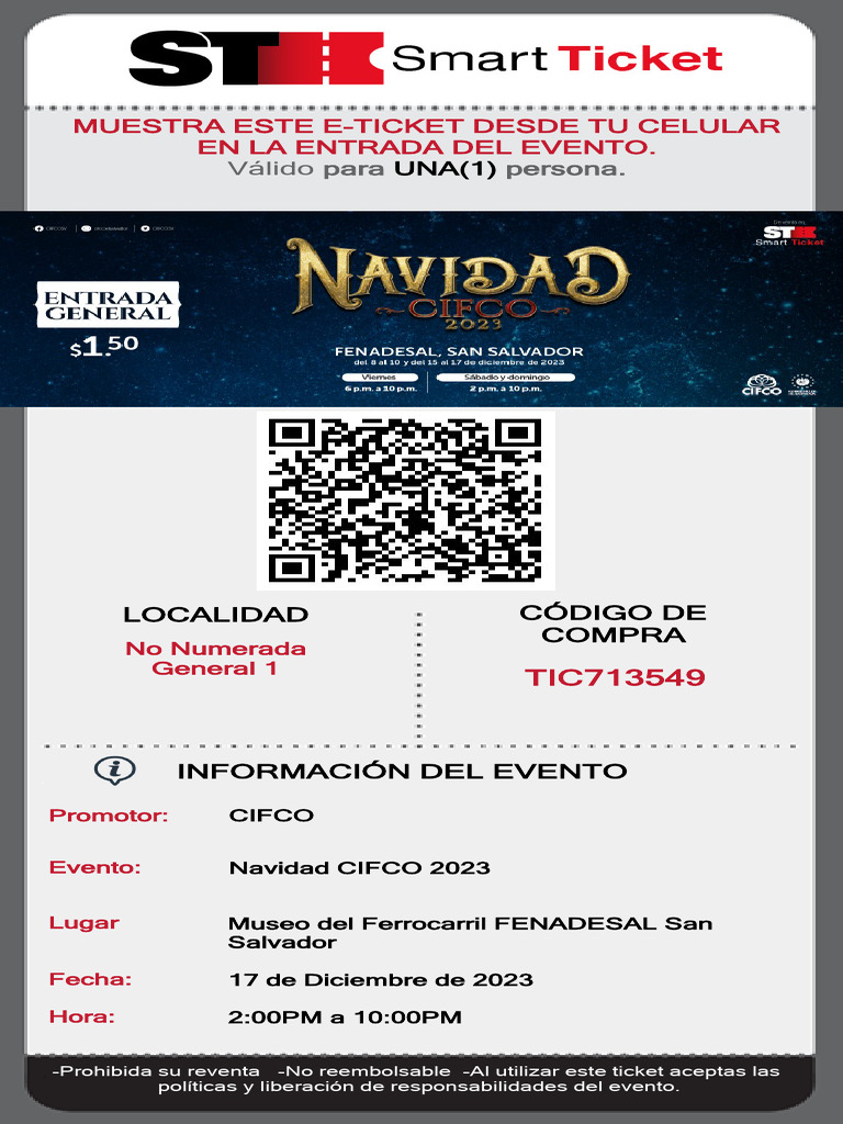 SmartTicket 713549 | PDF