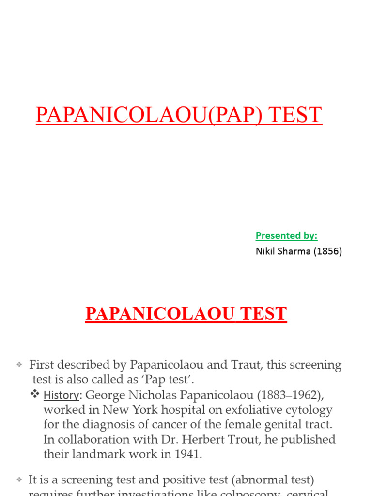 Pap Smear | PDF | Cytopathology | Neoplasms