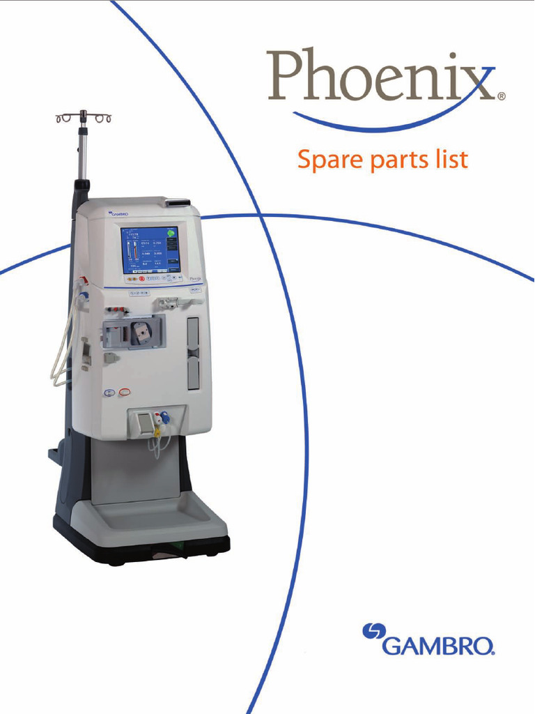 Phoenix Dialysis Machine Spare Parts Guide | PDF | Components ...