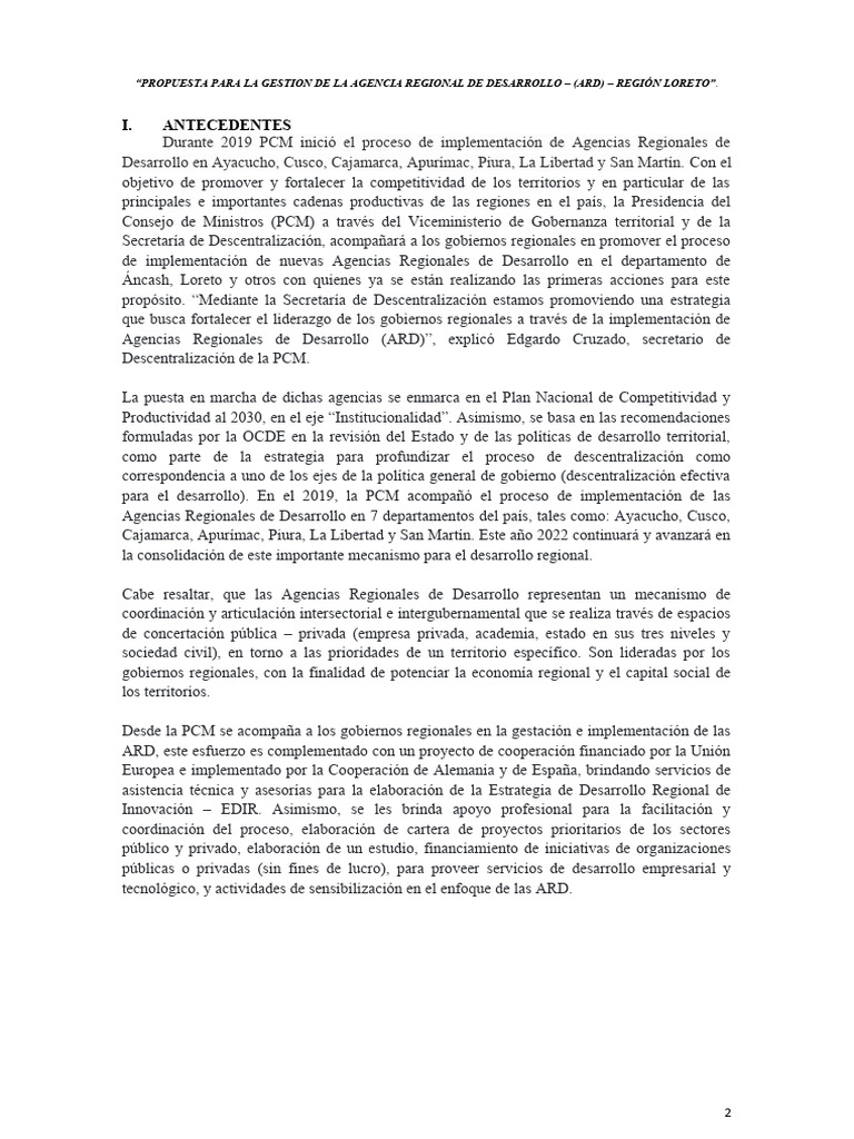 Exp ARD 2022 - Corregido | PDF | Innovación | Conocimiento administrativo