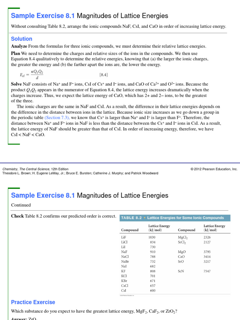 Chapter 8 Worked Examples | PDF | Ion | Physics