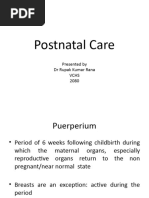 Postpartum Teaching Plan | PDF | Breastfeeding | Breast Milk