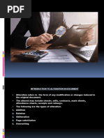 Introduction To Alteration in Documents | PDF | Ultraviolet | Typewriter