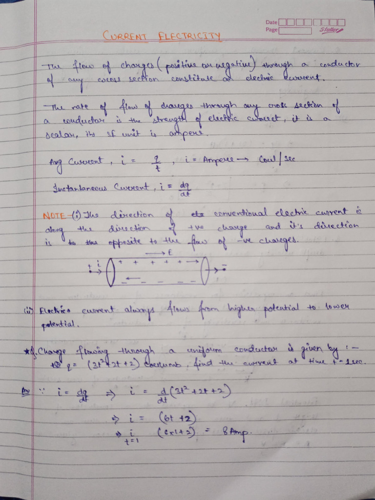 physics notes | PDF