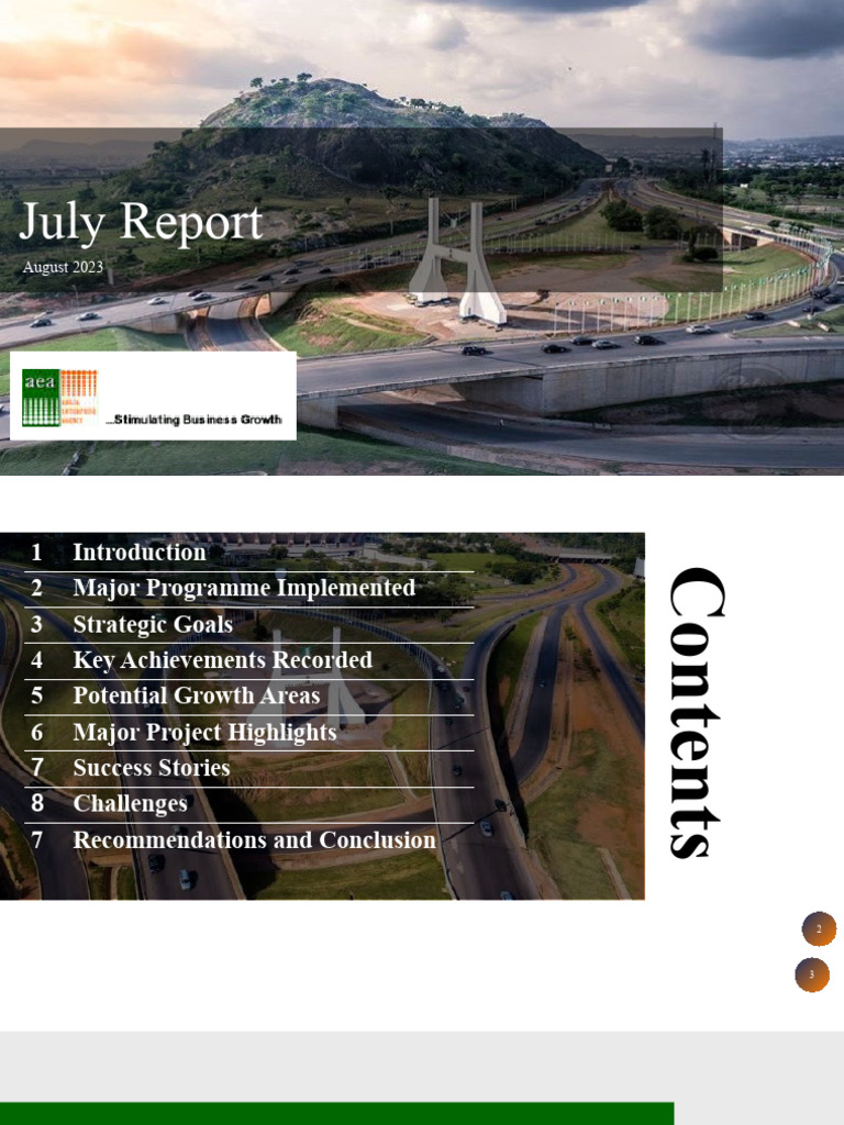 July Report Draft | PDF | Entrepreneurship | Small And Medium Sized ...