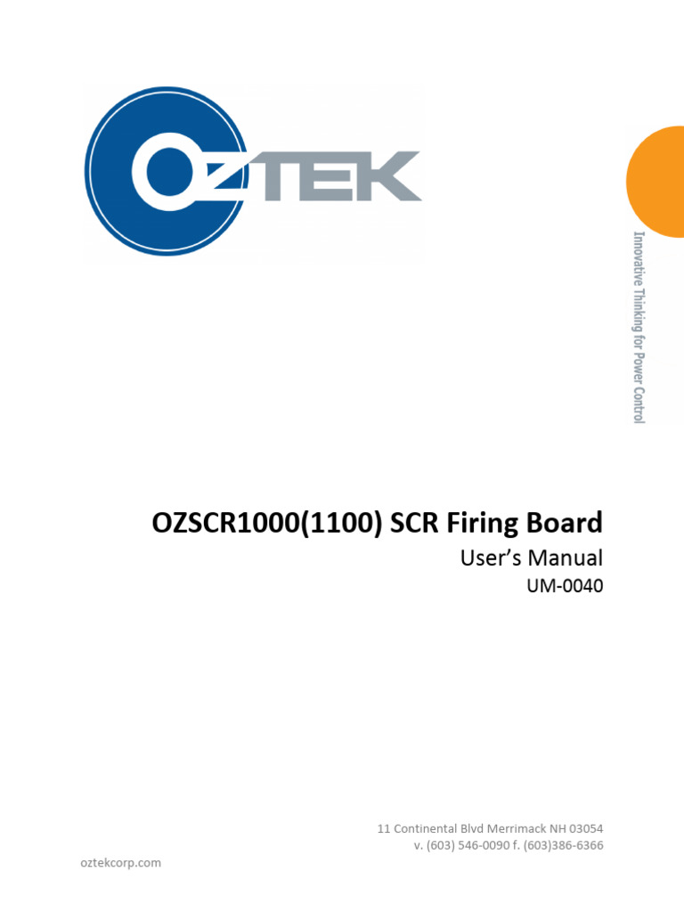 Oztec UM-0040 | PDF | Rectifier | Electronic Circuits