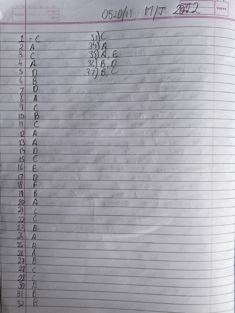 Listening Paper 0520:11 and 0520:12 M:J 2022 | PDF