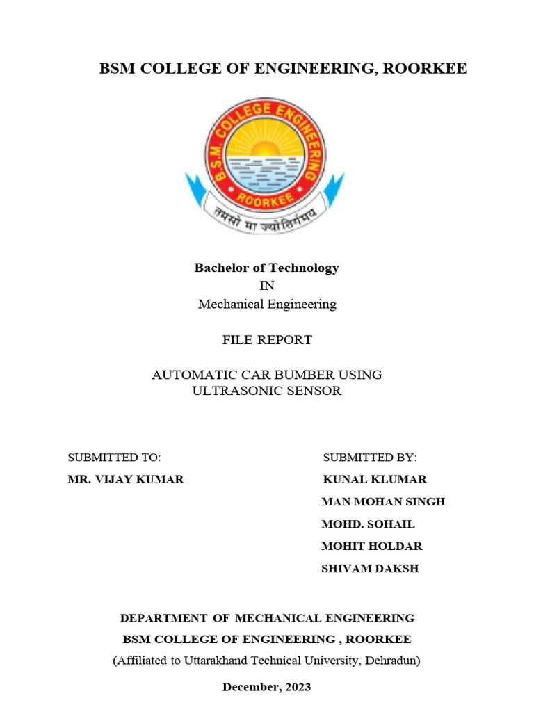 BSM College of Engineering | PDF