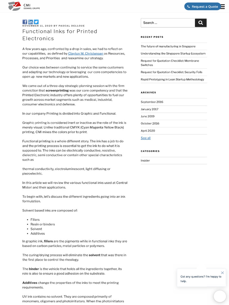 Functional INK | PDF