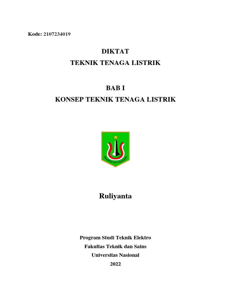 Diktat TTL - 1 | PDF