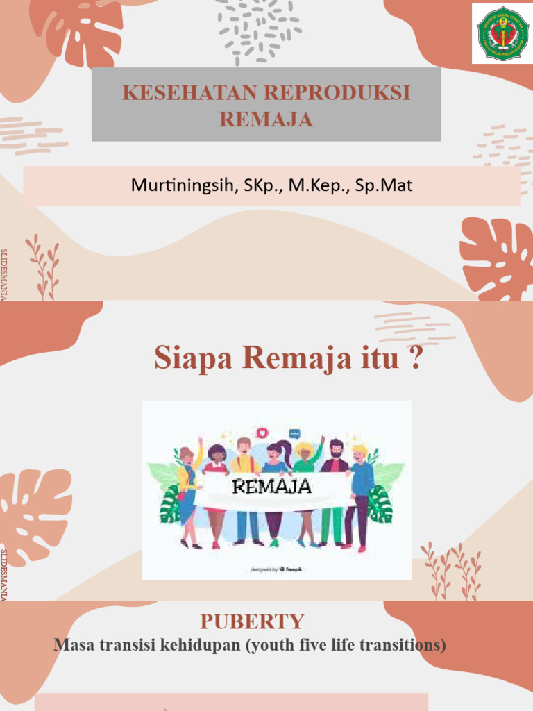 Kesehatan Reproduksi Remaja: Panduan Lengkap | PDF