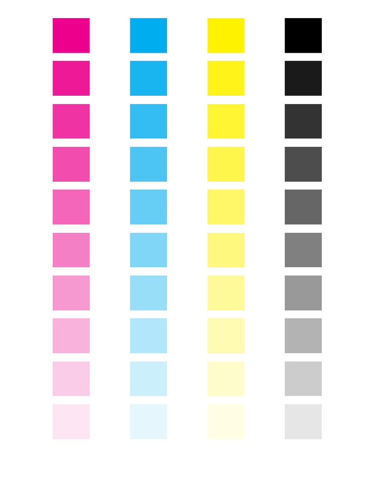 Test Print Warna | PDF