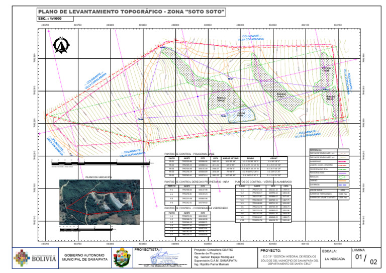 Levantamiento Topografico Samaipata-03 | PDF