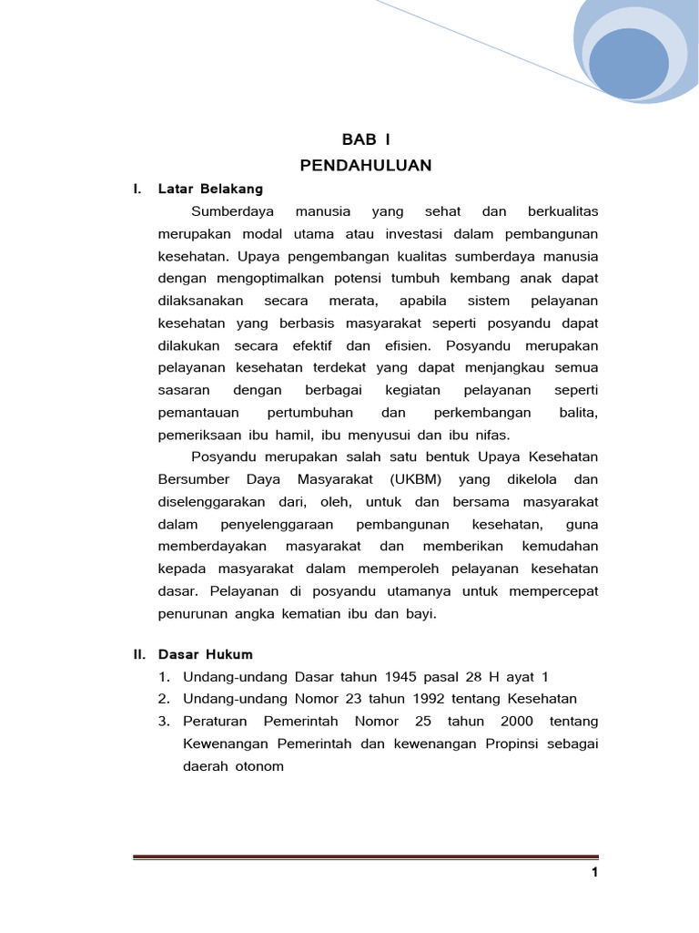 PROFIL Posyandu | PDF PROFIL Posyandu | PDF
