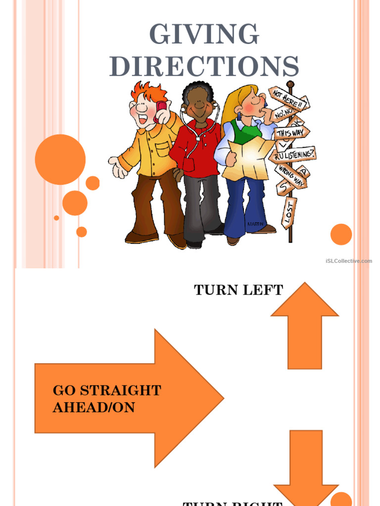 Directions and Prepositions Practice | PDF