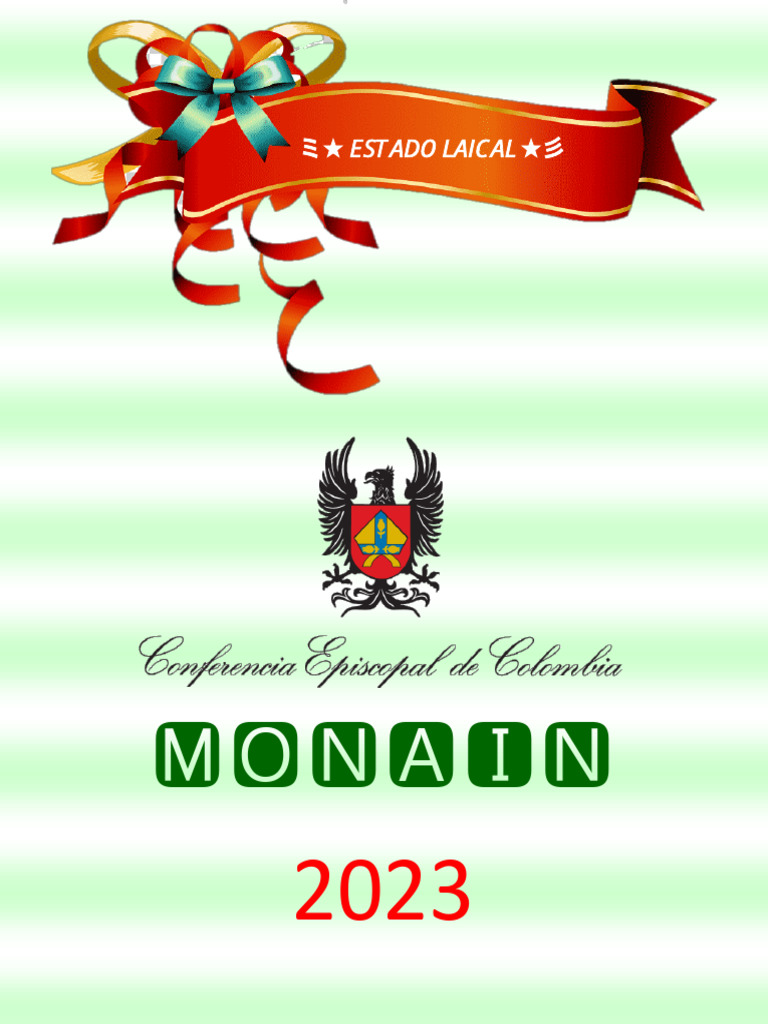 MONAIN 2023 - Conferencia Episcopal de Colombia | PDF | María, madre de ...
