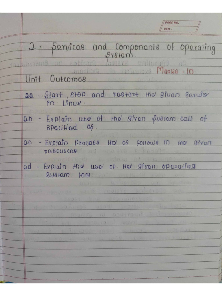 Unit 2 Operating System | PDF Unit 2 Operating System | PDF