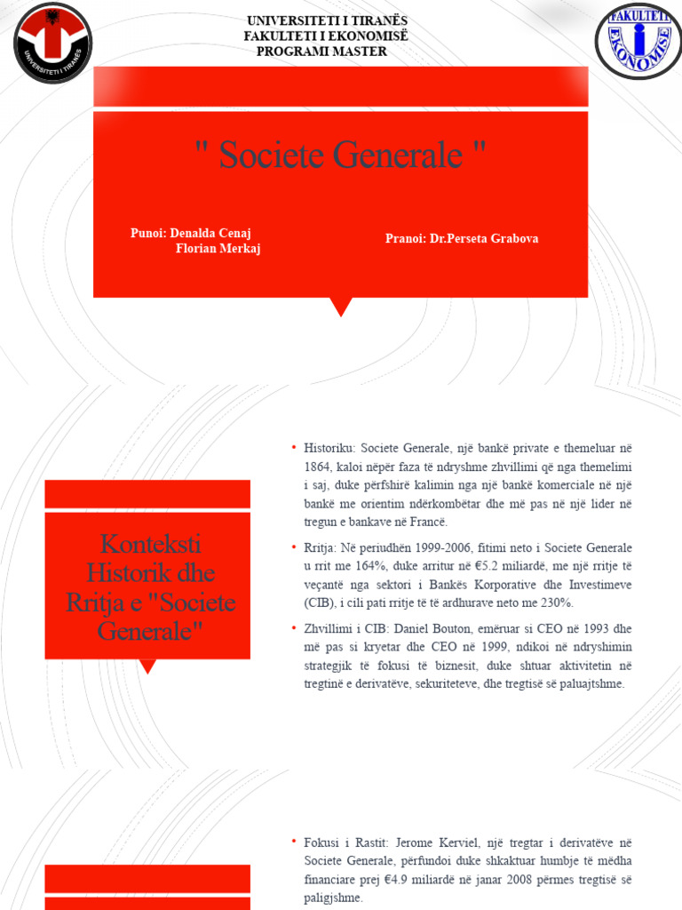 Societe Generale | PDF